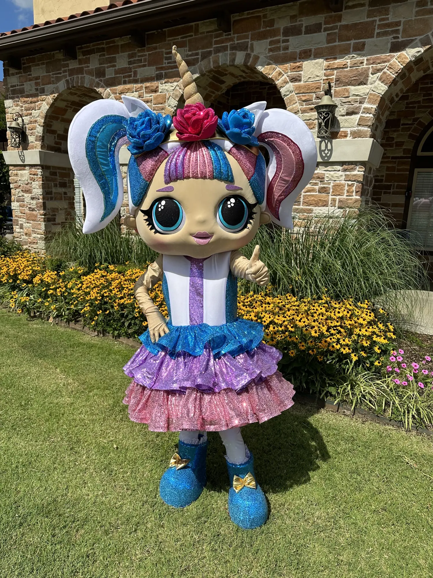 Laughter and Joy Is Here: Our Mascot L.O.L. - BISON PARTY RENTAL